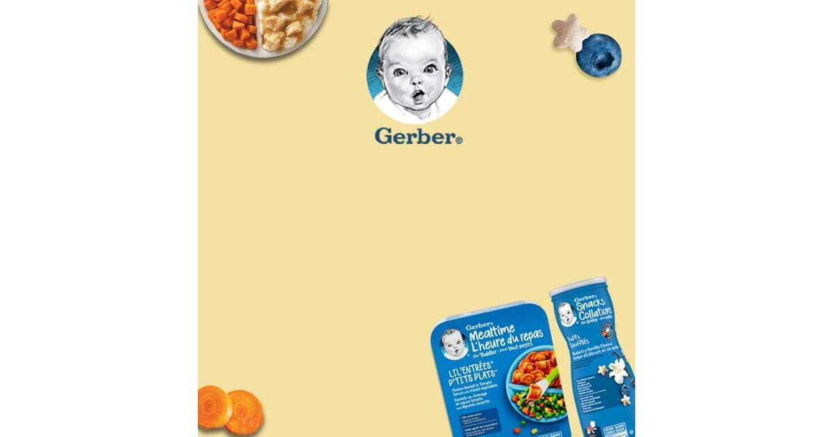 Gerber healthy snacks for baby | Nestlé Baby & me